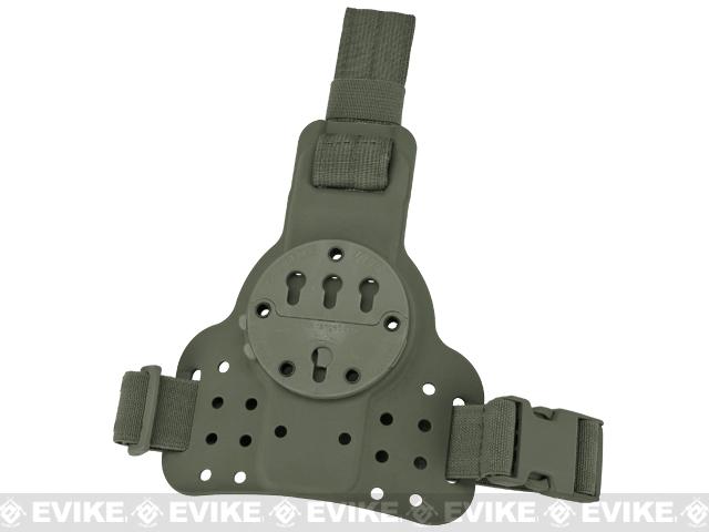 G-Code DLS Tactical Kydex Drop Leg Holster Panel w/ Single Leg Strap ...