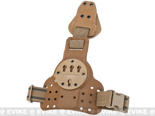 G-Code REAC RTI Tactical Kydex Drop Leg Holster Panel w/ Single Leg ...