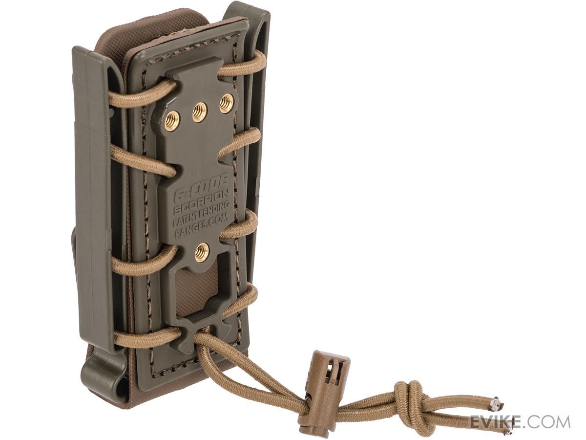 G-Code Soft Shell Scorpion Tall Pistol Magazine Carrier with P1 Molle ...
