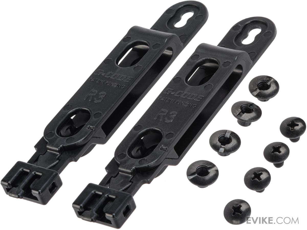 G-Code R3 Miscellaneous Belt Mount Clip (Package: Pair), Tactical Gear ...