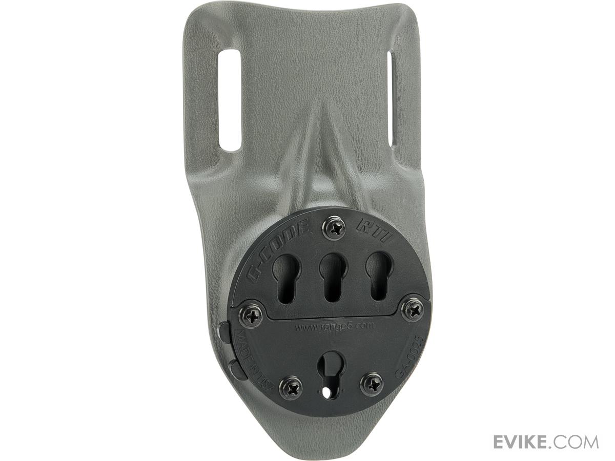G-Code RTI DUTY Mount Kydex 1.5 Belt-Slide (Color: Grey), Tactical Gear ...