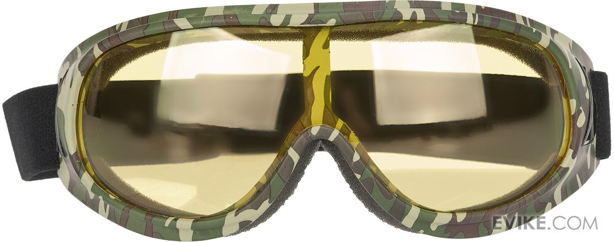 Guard-Dogs Commander 1 Goggles (Color: Camo / Yellow Lens), Tactical ...