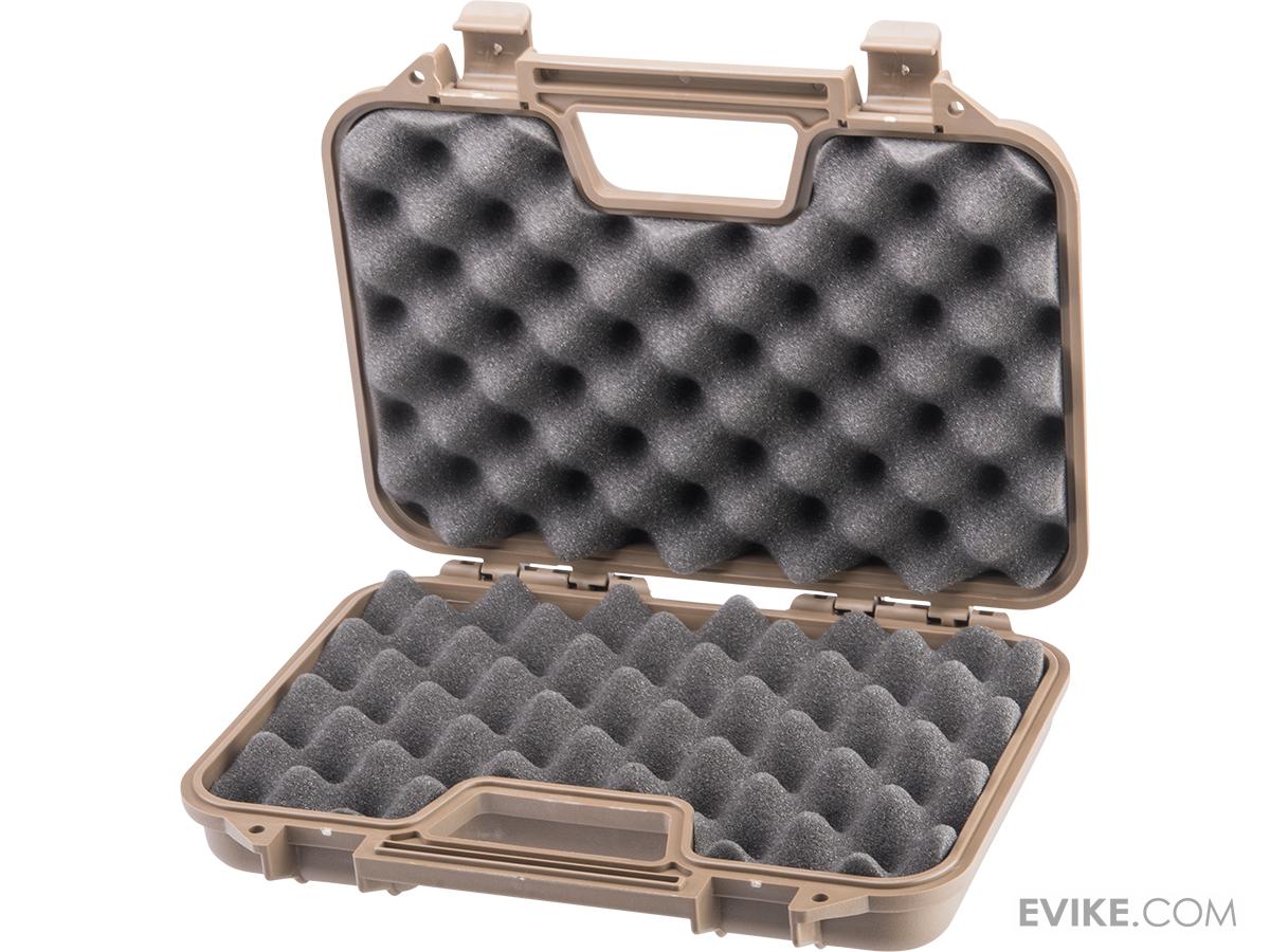 Double Eagle 12" Universal Hard Pistol Case w/ Foam & Padlock Tabs ...