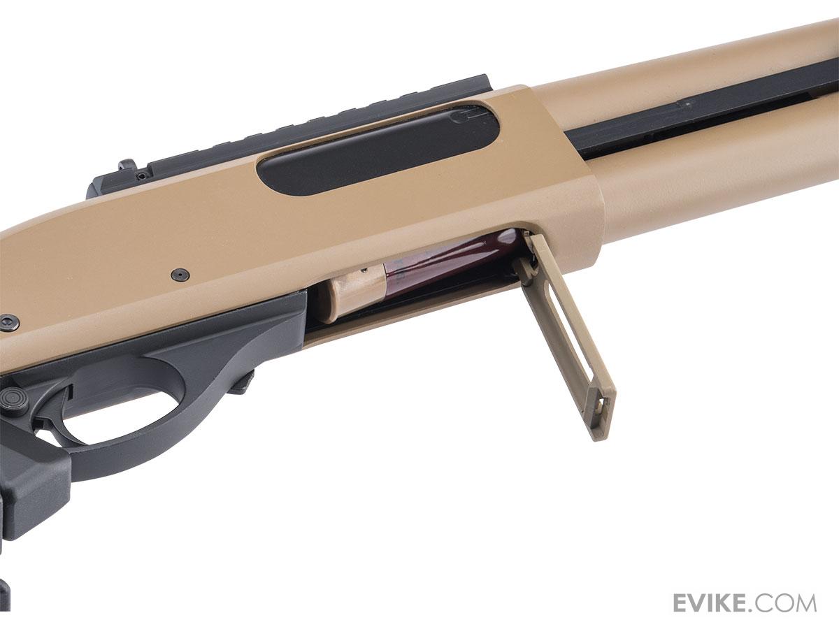 Golden Eagle Full Metal M870 Tri Shot Pump Action Airsoft Shotgun ...