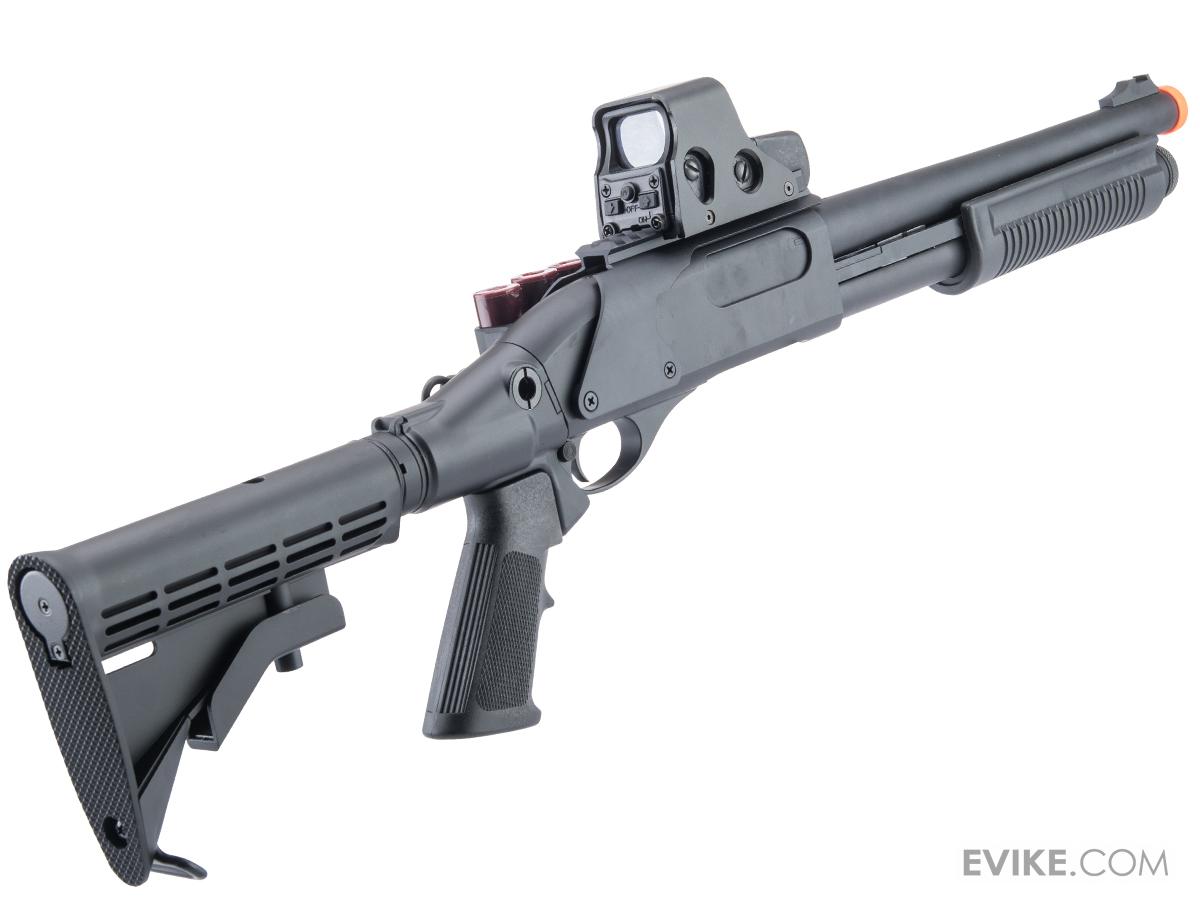 Golden Eagle M870 3-Round Burst Multi-Shot Shell Loading Airsoft ...