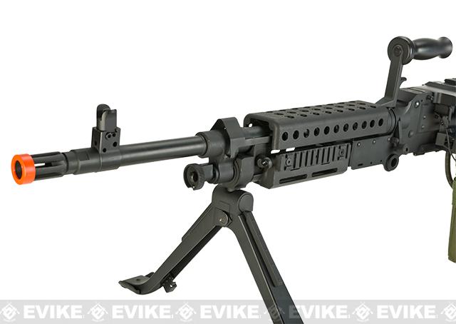 A&K / Matrix Full Metal M240B Airsoft AEG Squad Automatic Weapon w/ Box ...