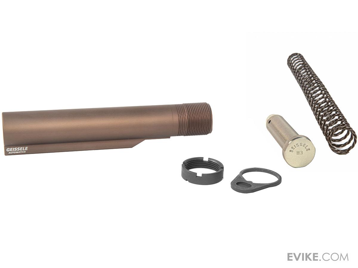 Geissele Automatics Premium 7075-T6 Aluminum Mil-Spec Buffer Tube Assembly w/ Super 42 & H3 ...