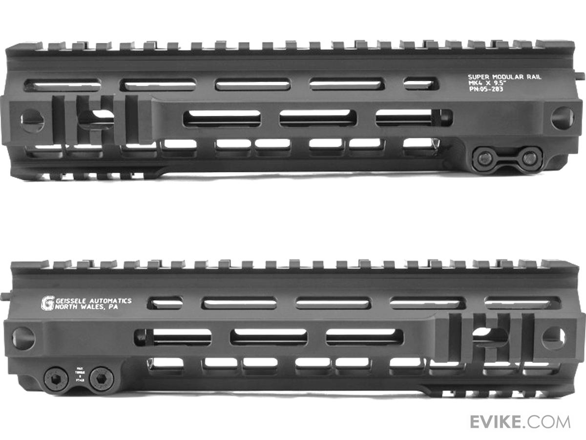 Geissele Super Modular Rail MK4 M-LOK Handguard (Color: Black / 9.3 ...