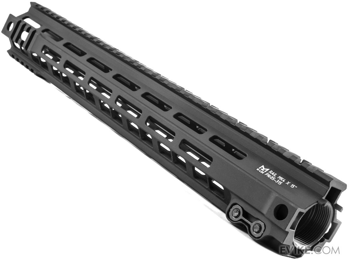 Geissele Super Modular Rail MK4 M-LOK Handguard (Color: Black / 15 ...