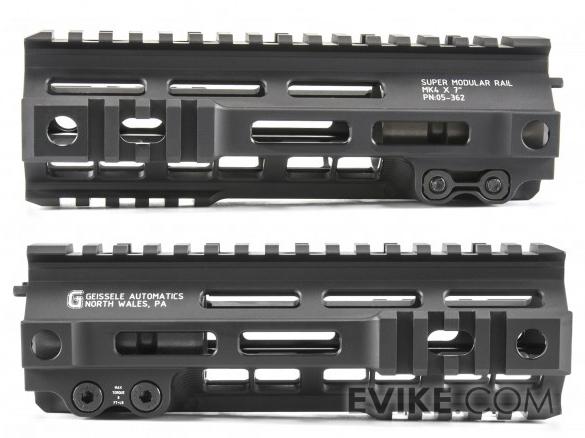 Geissele Super Modular Rail MK4 M-LOK Handguard (Color: Black / 7 ...
