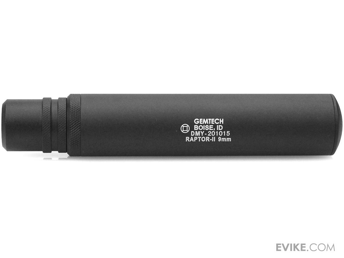 Gemtech Raptor II Mock Suppressor, Accessories & Parts, Mock Silencer ...