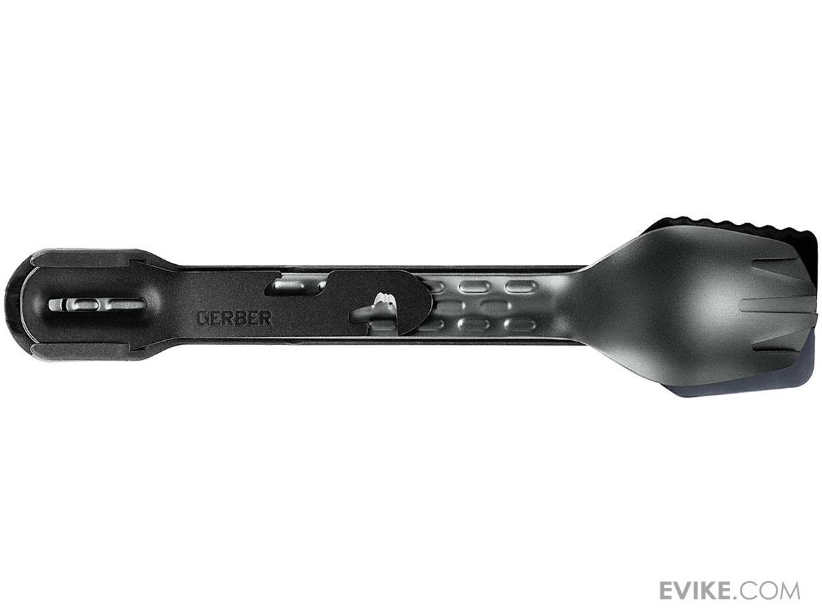 Gerber "Compleat" Camp / Survival Eating Utensil Set (Color: Onyx ...