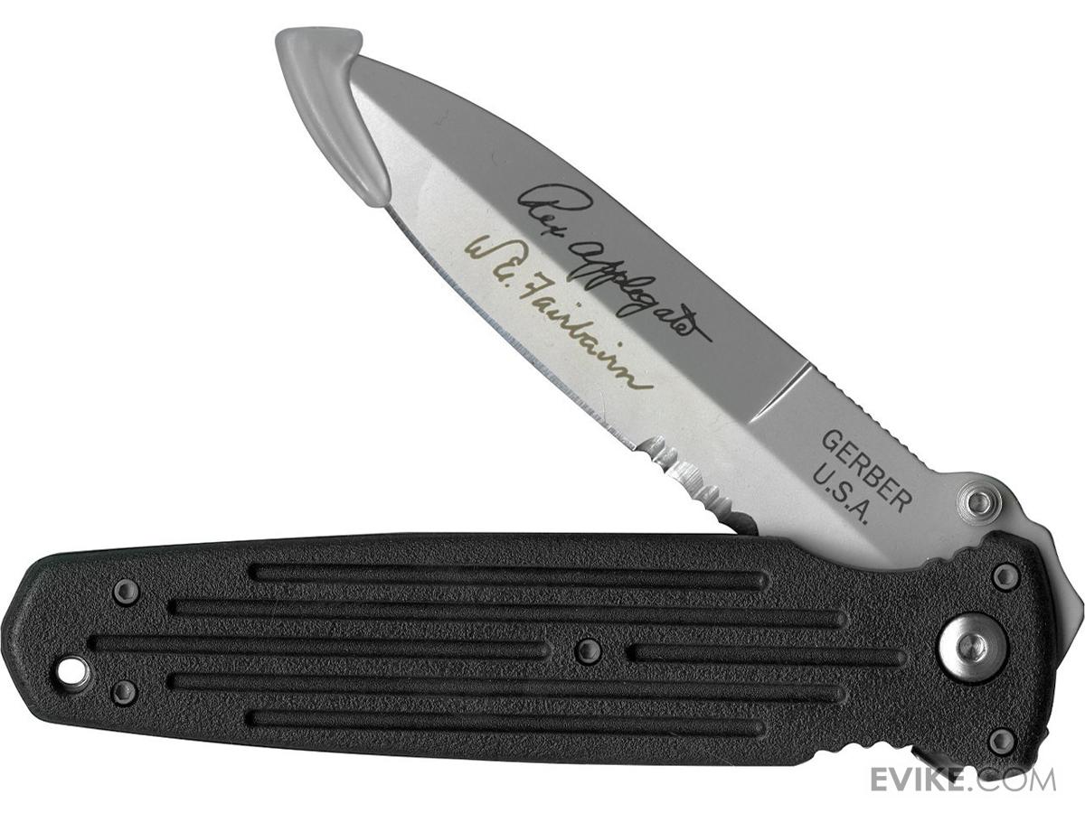 Gerber Applegate Double Bevel Semi-Serrated Combat Folder, Tactical ...