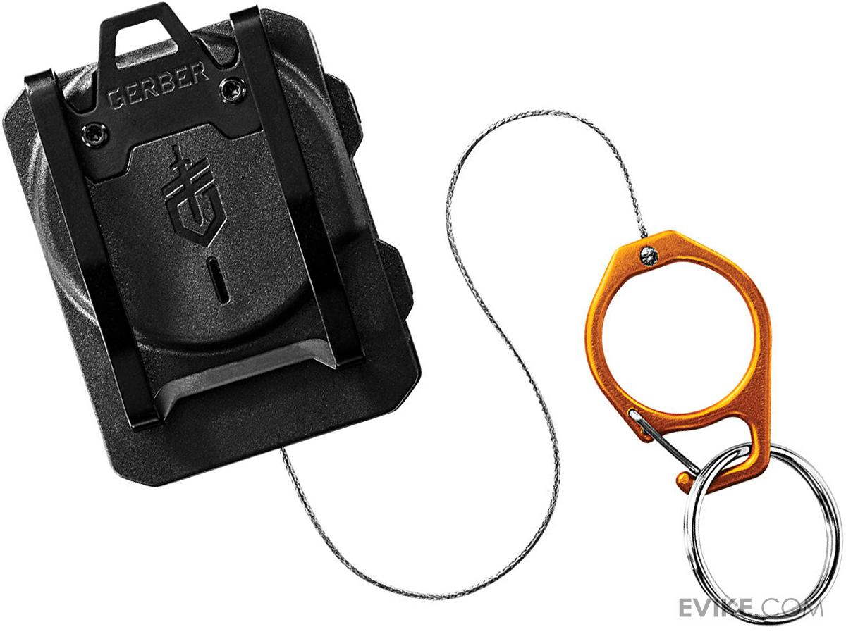 Gerber Defender Retractable Tether Carabiner (Model: Large), Tactical ...