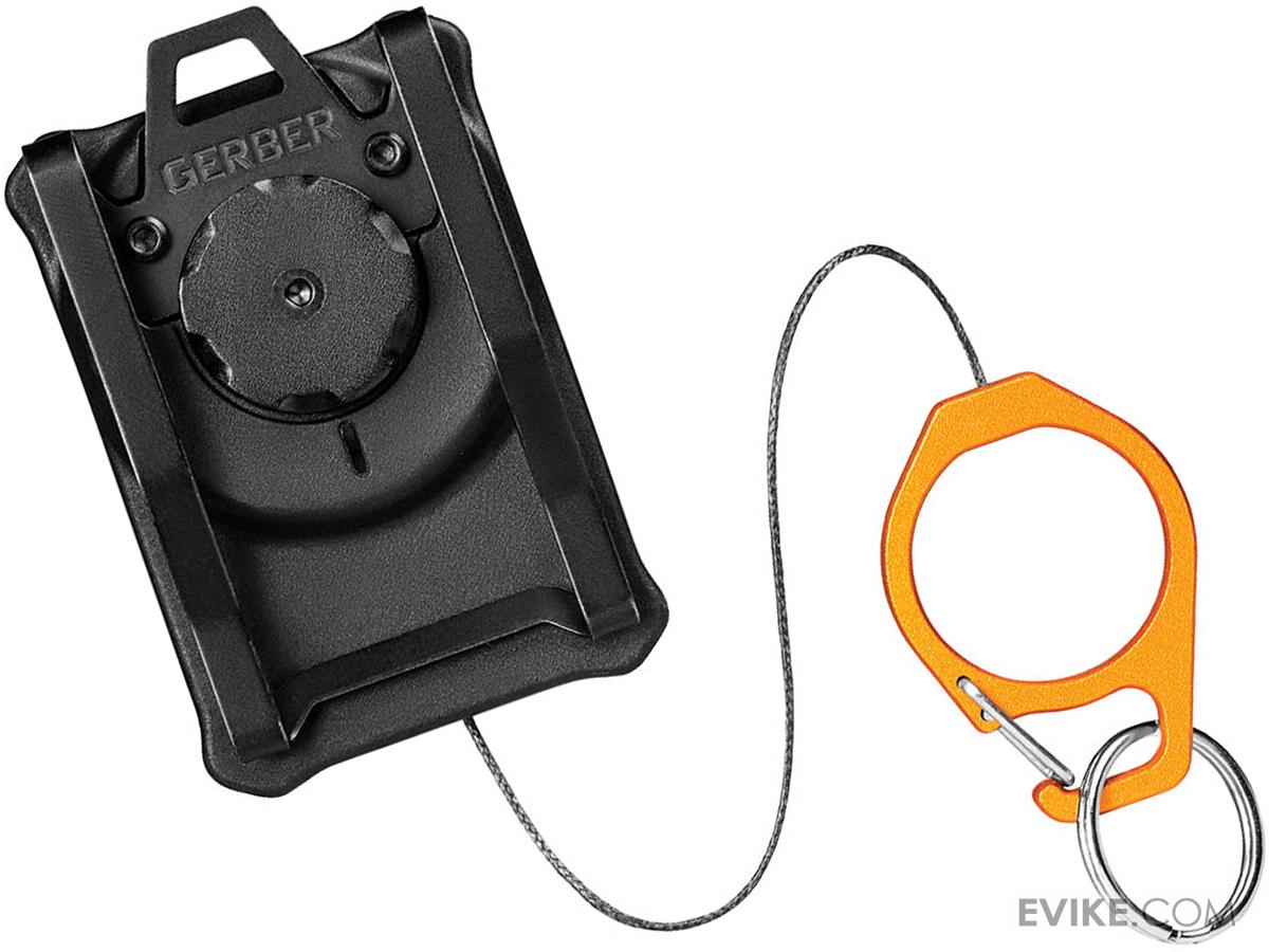 Gerber Defender Retractable Tether Carabiner (Model: Compact), Tactical ...