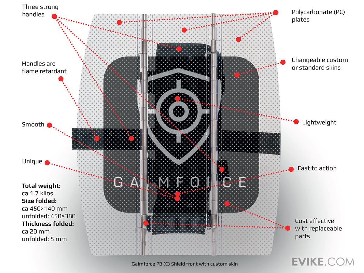 Gaimforce by Saintpro PB-X3 Rapid-Deployable Airsoft/Paintball Arm ...