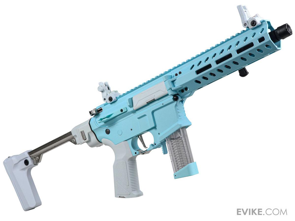 G&G FAR 9 Rapid Folding PCC Airsoft AEG Rifle (Color: Macaron Blue ...