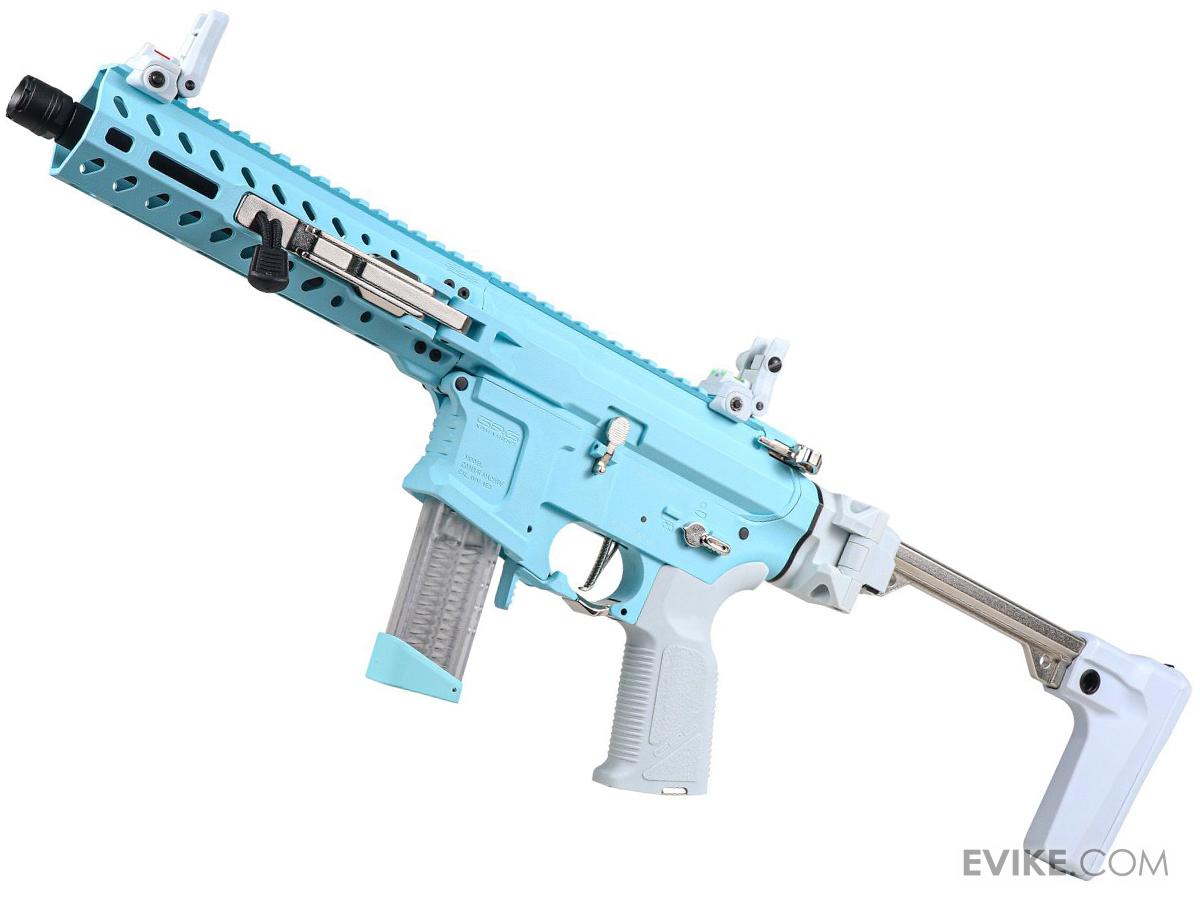 G&G FAR 9 Rapid Folding PCC Airsoft AEG Rifle (Color: Macaron Blue), Airsoft Guns, Airsoft ...
