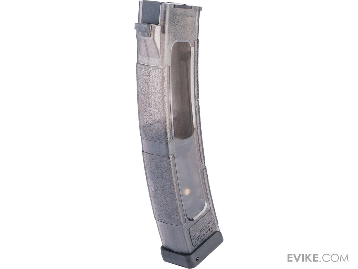 G&G PRK9 Translucent Polymer Airsoft AEG Magazine (Capacity: 200 Round ...