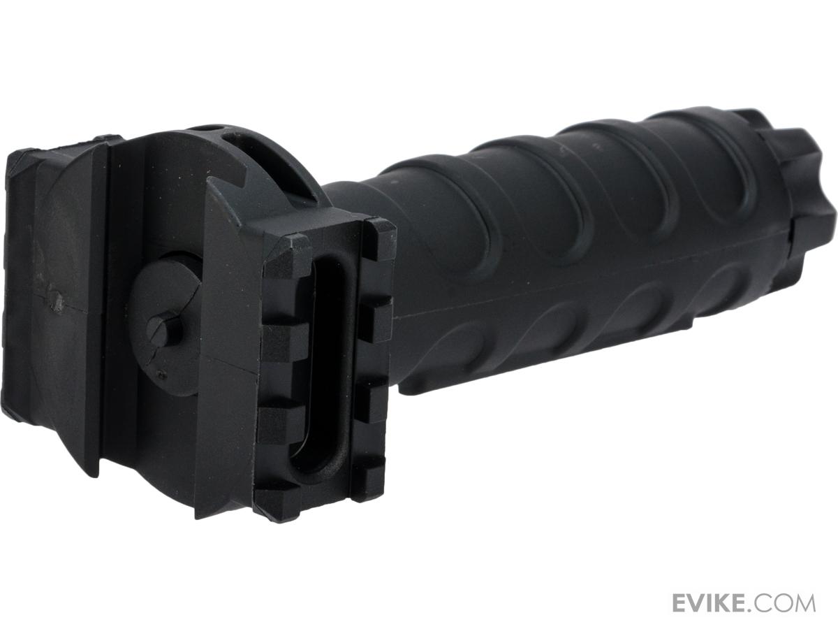 G&G Armament Mold Injection Forward Grip for Rail Systems (Color: Black ...