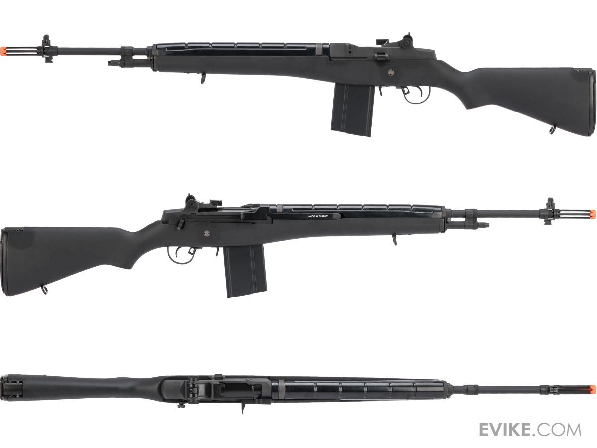 G&G M14 Full Size Airsoft AEG Rifle (Package: Black / Rifle Only ...