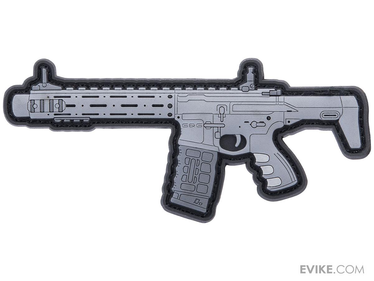 G&G IFF Hook & Loop PVC Airsoft Gun Patch (Model: PDW15-AR), Tactical ...