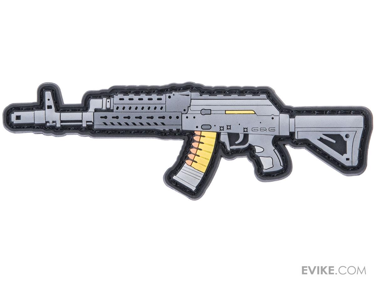 G&G IFF Hook & Loop PVC Airsoft Gun Patch (Model: RK74-T), Tactical ...