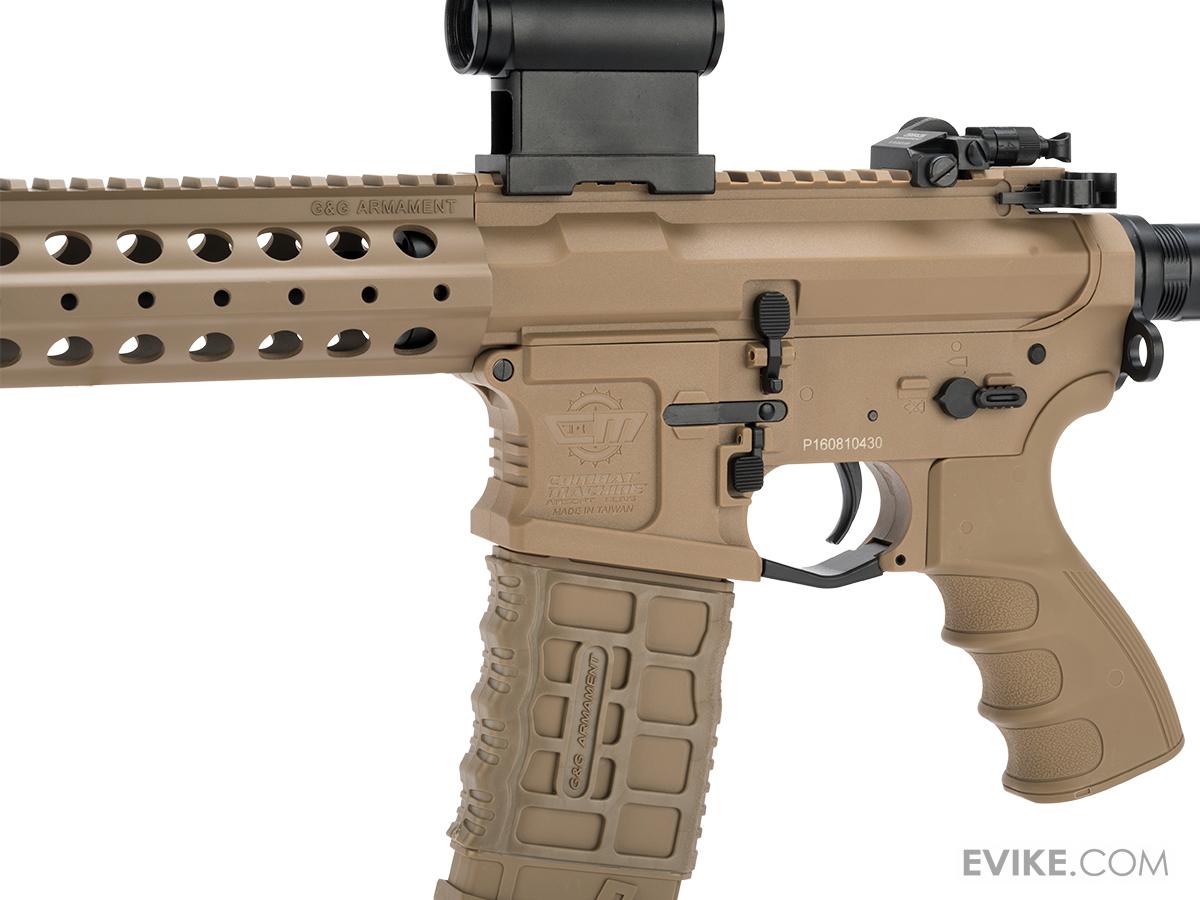 G&G FFR CM16 A2 Airsoft AEG w/ 7.5" Handguard (Package: Desert / Gun ...