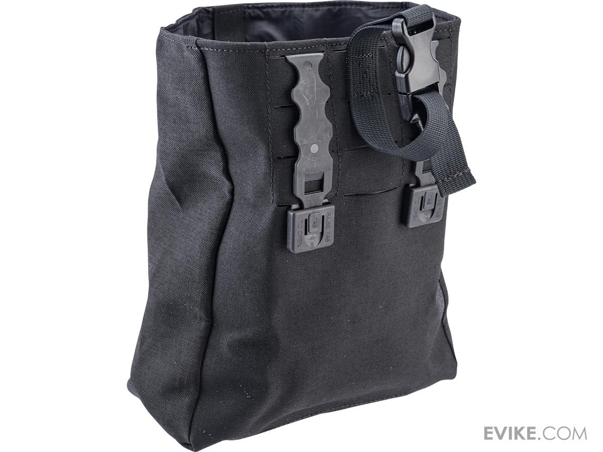 Grey Ghost Gear Roll-Up Laminate Dump Pouch (Color: Black), Tactical ...