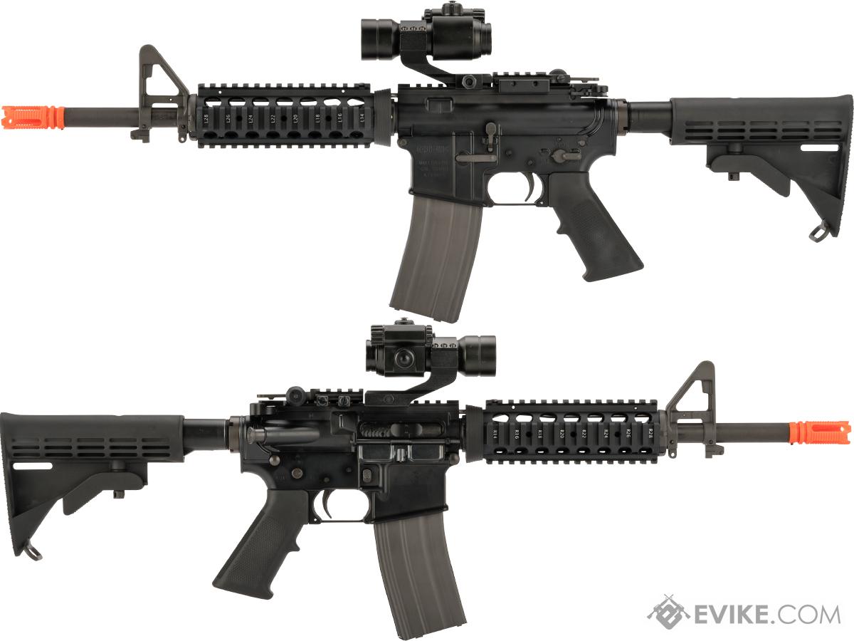 GHK M4 V2 RIS Full Metal Airsoft Gas Blowback GBB Rifle (Length: 12.5 ...