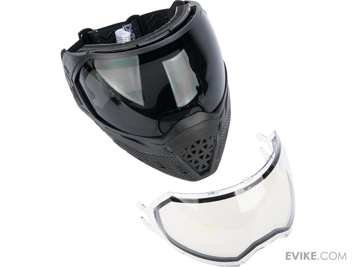 Empire Paintball EVS Full Face Mask (Color: Black / Clear Thermal Lens ...