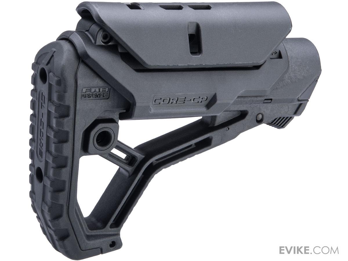 FAB Defense GL-CORE CP Combat Stock with GCCP Cheek Rest (Color: Black ...