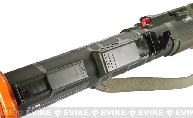 Deepfire Airsoft AT-4 Rocket Launcher with Internal Cylinder Tube ...