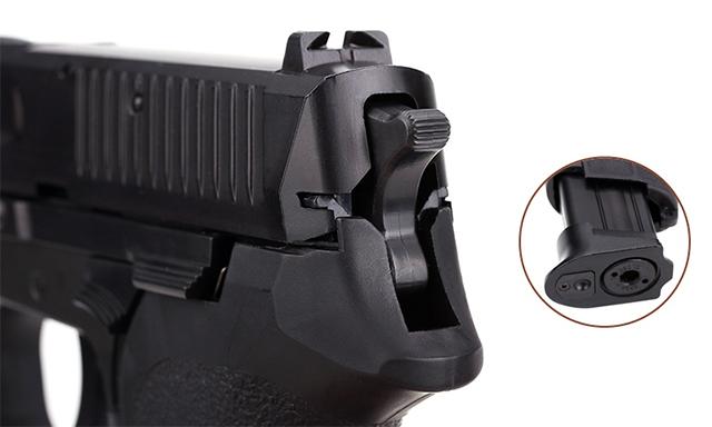 Gletcher SS 2022 Co2 Powered Air Gun BB Pistol - Metal Slide, MORE, Air ...