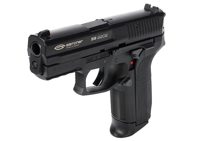 Gletcher SS 2022 Co2 Powered Air Gun BB Pistol - Metal Slide, MORE, Air ...