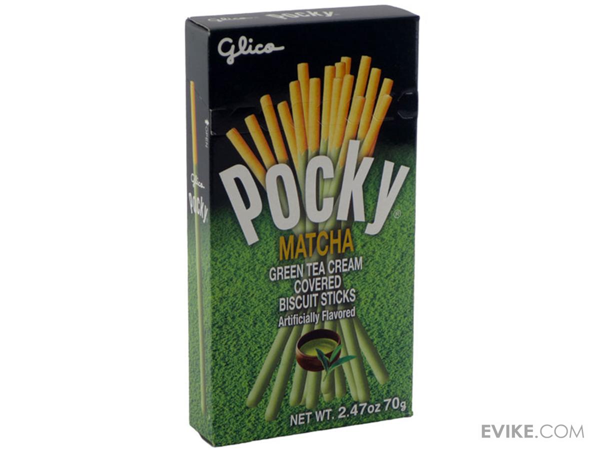 Glico Pocky Flavored Biscuit Stick (Model: Matcha Green Tea), MORE ...