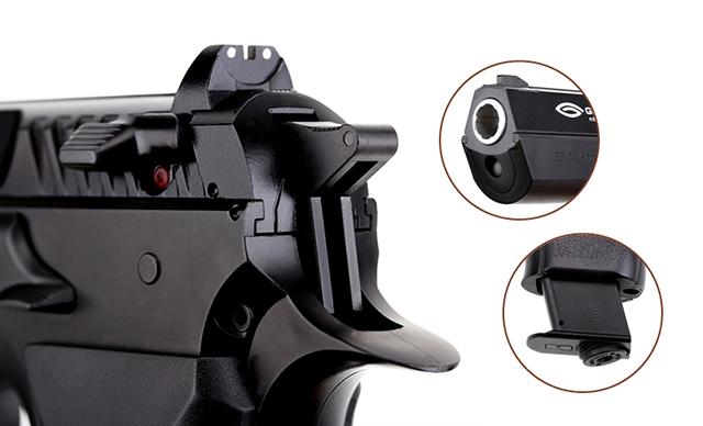 Gletcher JRH 91 Co2 Powered Air Gun - Black, MORE, Air Gun / Pellet Gun ...