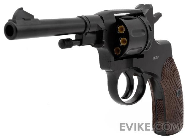 Gletcher NGT-F Co2 Powered .177mm Air Gun Revolver (Color: Silver ...
