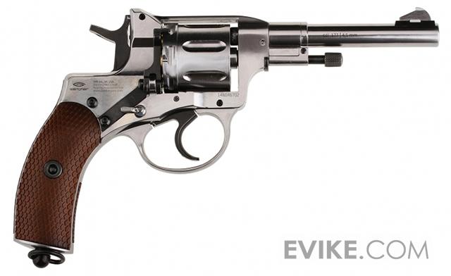 Gletcher NGT-F Co2 Powered .177mm Air Gun Revolver (Color: Silver ...