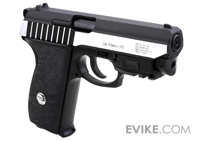 Gletcher SS P232L CO2 Powered Airgun with Integrated Laser (4.5mm Air ...