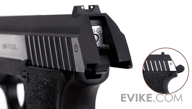 Gletcher SS P232L CO2 Powered Airgun with Integrated Laser (4.5mm Air ...