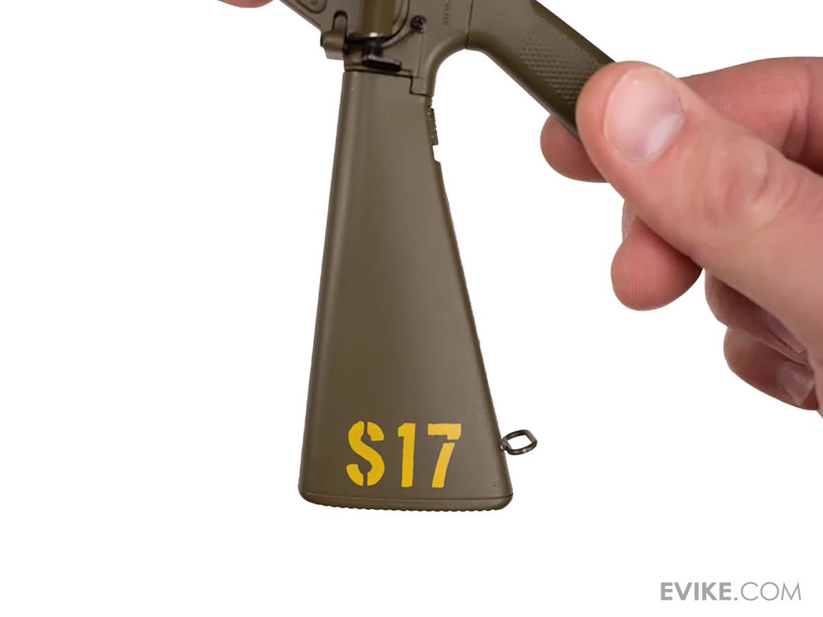 GoatGuns 1:3 Scale Die-Cast Model (Model: M16 Grenadier / Green), MORE ...