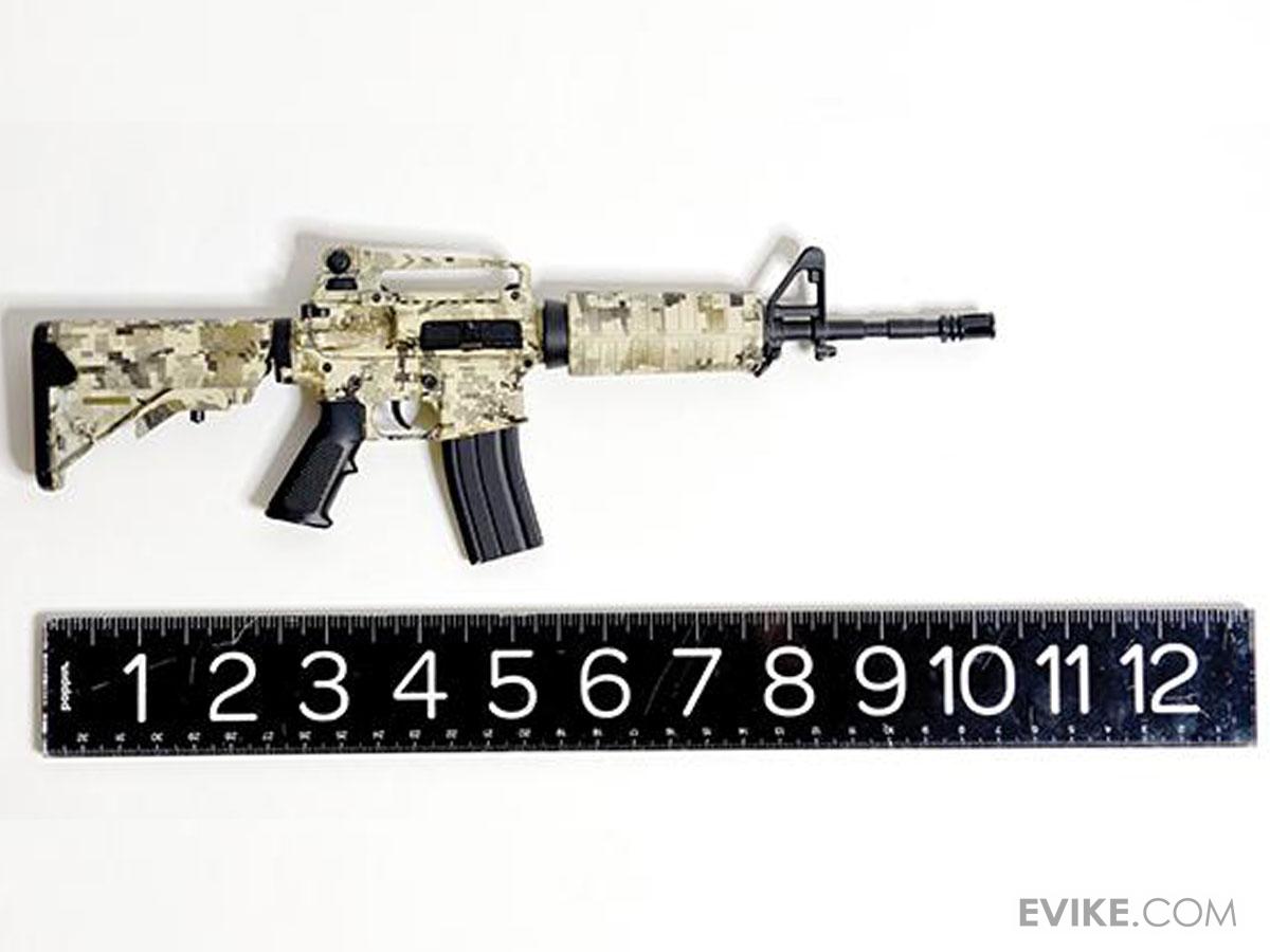 GoatGuns 1:3 Scale Die-Cast Model (Model: AR-15 / Camo), MORE, Action ...