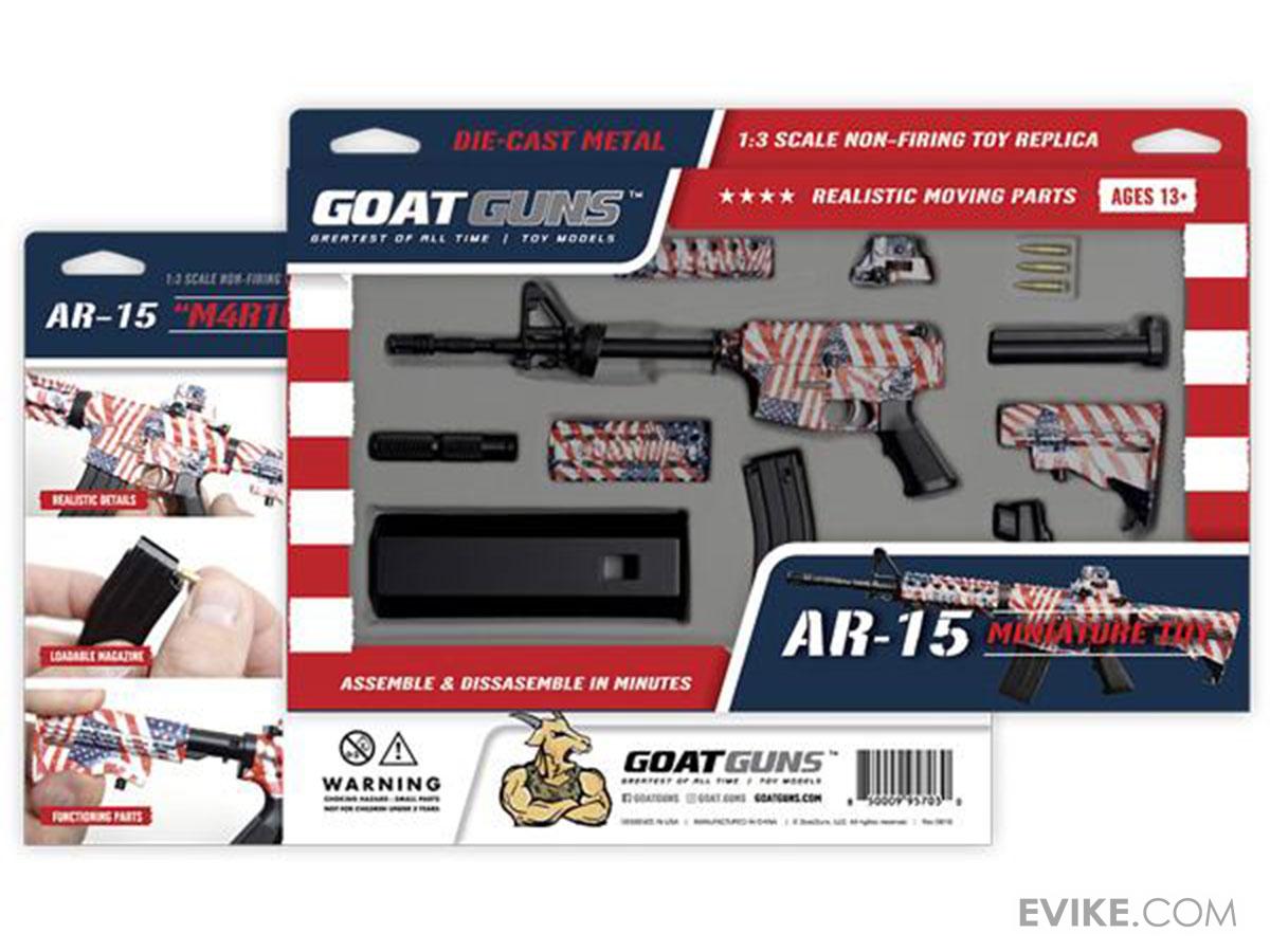 GoatGuns 1:3 Scale Die-Cast Model (Model: AR-15 / USA), MORE, Action ...