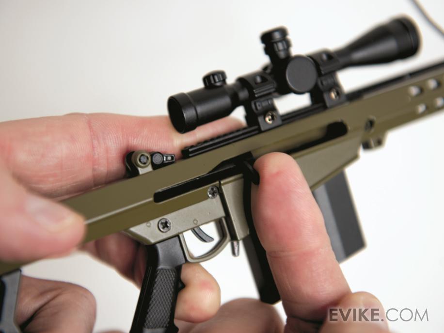 GoatGuns 1:3 Scale Die-Cast Model (Model: M82 / OD Green), MORE, Action ...