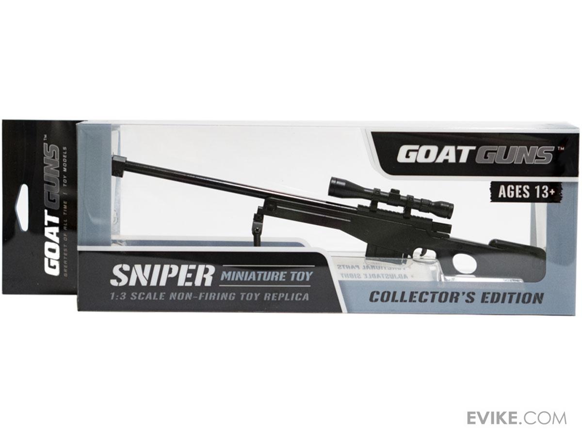 GoatGuns 1:3 Scale Die-Cast Model (Model: Sniper / Black), MORE, Action ...