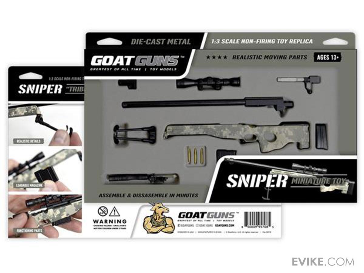 GoatGuns 1:3 Scale Die-Cast Model (Model: Sniper / Camo), MORE, Action ...