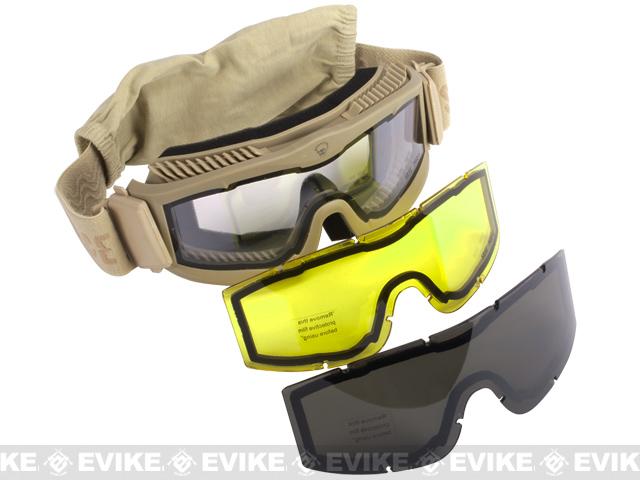 z Save Phace Tactical Eye Protection Recon Series Goggles w/ 3 Thermal ...