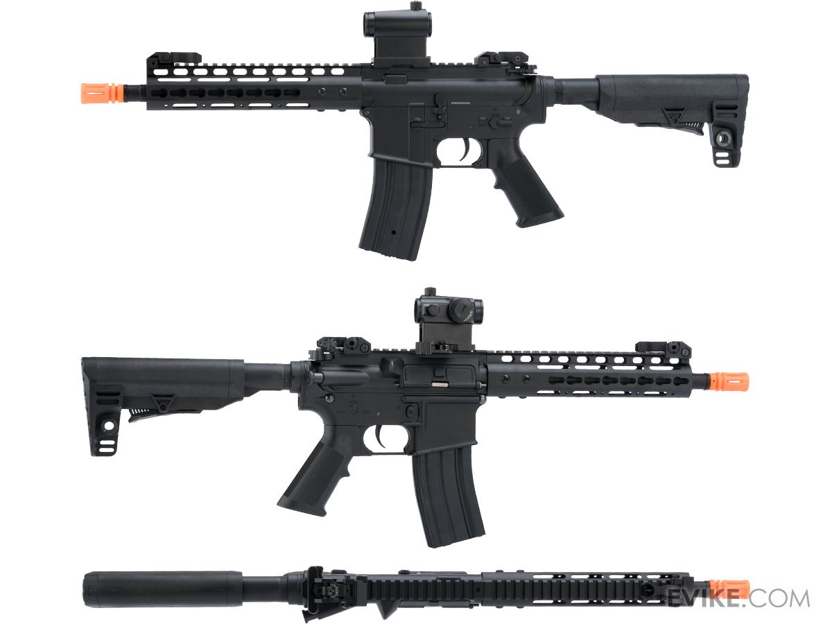 Golden Eagle M4 W/ Keymod Rail Full Size Polymer Airsoft AEG Rifle ...