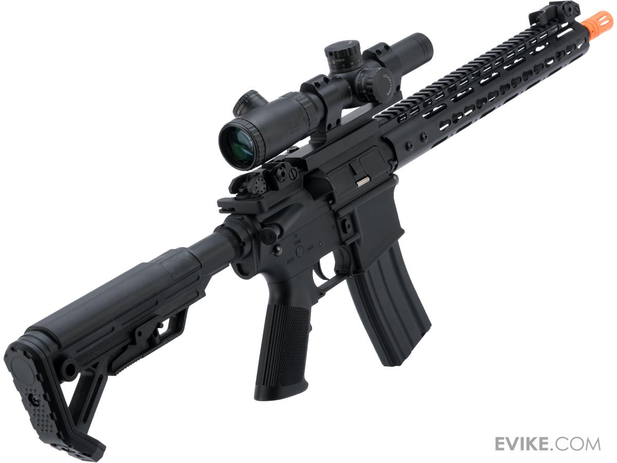 Golden Eagle M4 W/ Keymod Rail Full Size Polymer Airsoft AEG Rifle ...